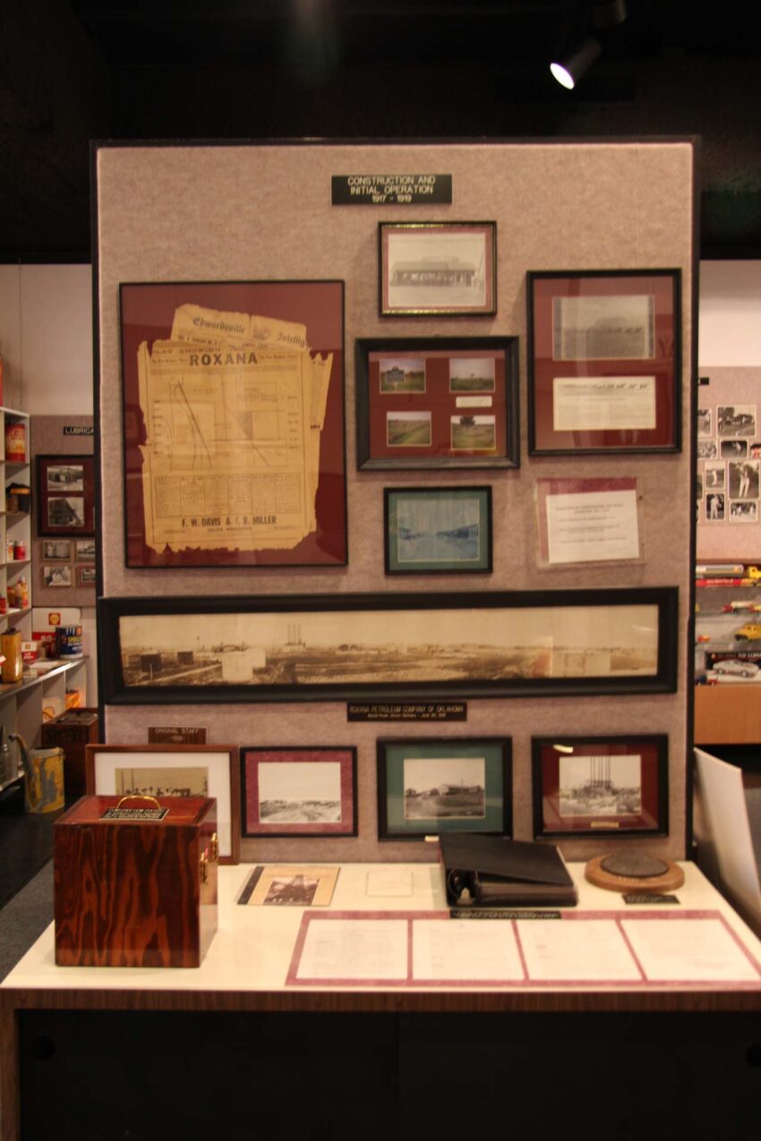 The Wood River Refinery History Museum documents the construction ...