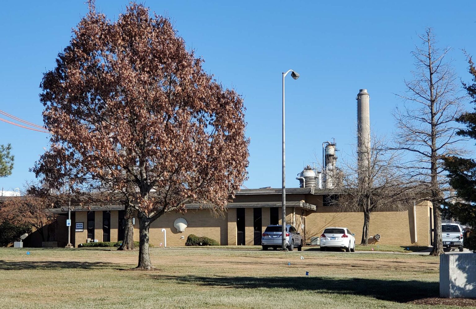 The Wood River Refinery History Museum documents the construction ...