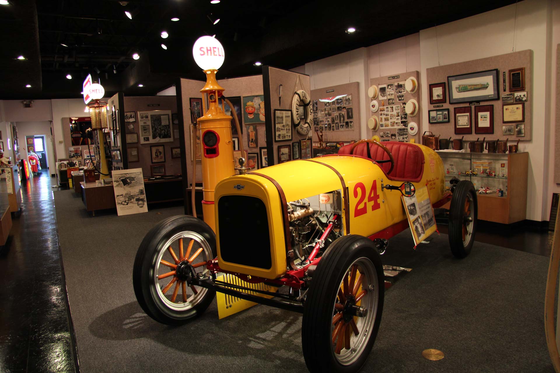 The Wood River Refinery History Museum documents the construction ...